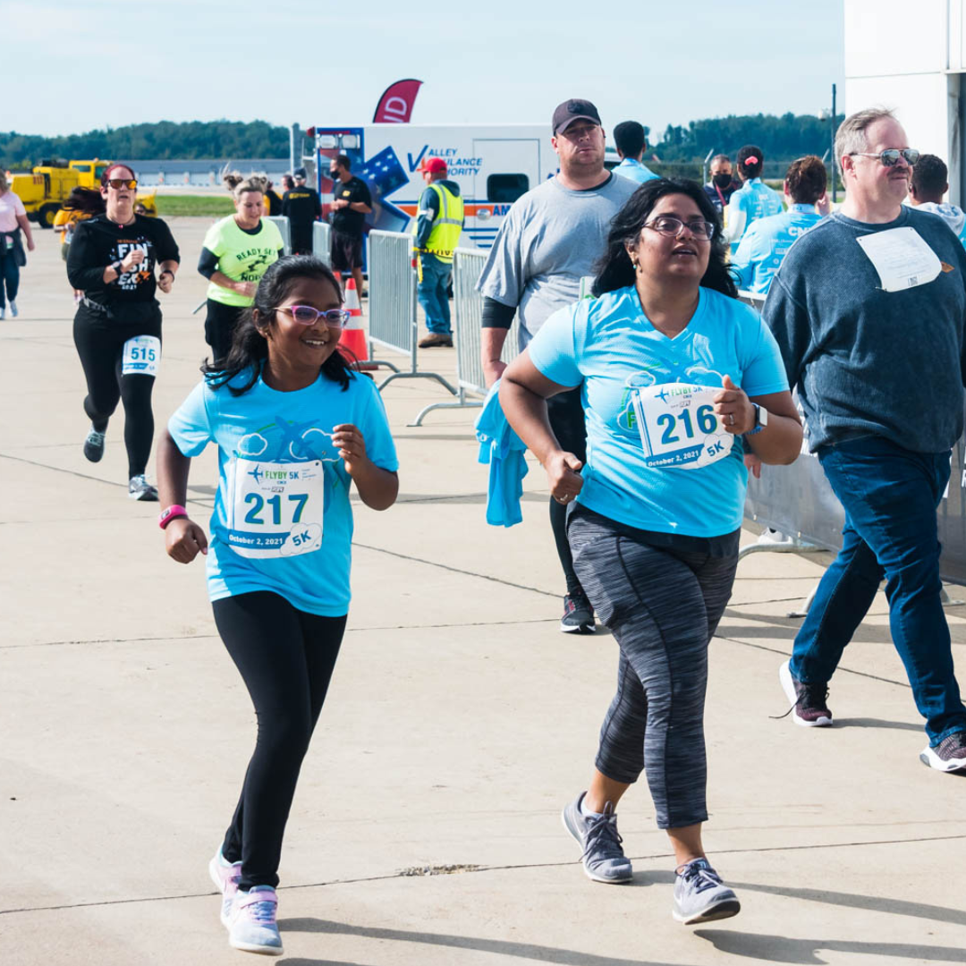 FlyBy 5K and 2-Mile Fun Run/Walk Presented by CNX Resources | P3R